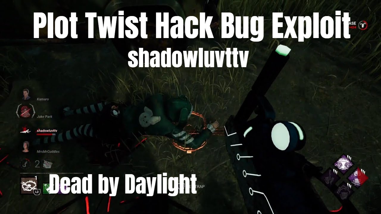 Plot Twist Hack Bug Exploit - ShadowluvTTV - Dead By Daylight - YouTube