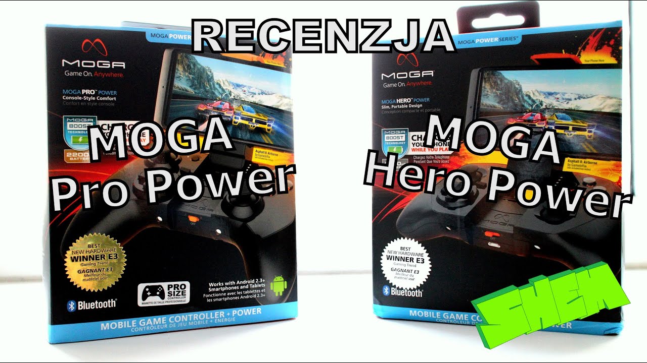 Recenzja kontrolerów Moga Hero Power oraz Moga Pro Power [PL] - YouTube