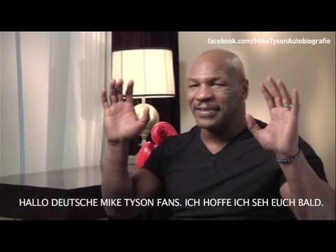 EXKLUSIV! Mike Tyson grüßt seine Facebook Fans in Deutschland, Schweiz und Österreich.
