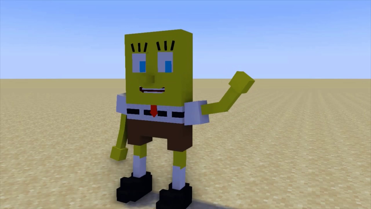 SpongeBob Rig Mine-Imator - YouTube