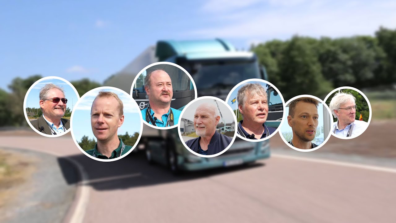Volvo Trucks – Journalists test drive our new electric trucks “The ...