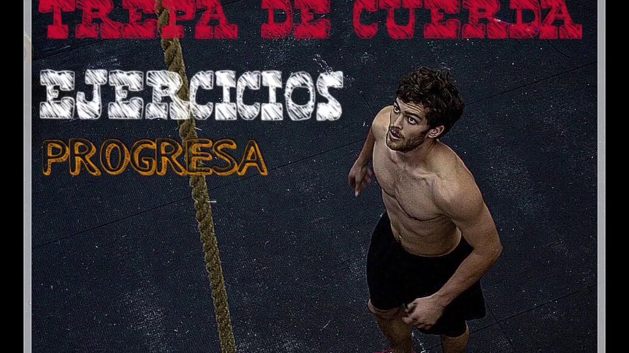 Ejercicios de auxiliares para la trepa de cuerda - YouTube