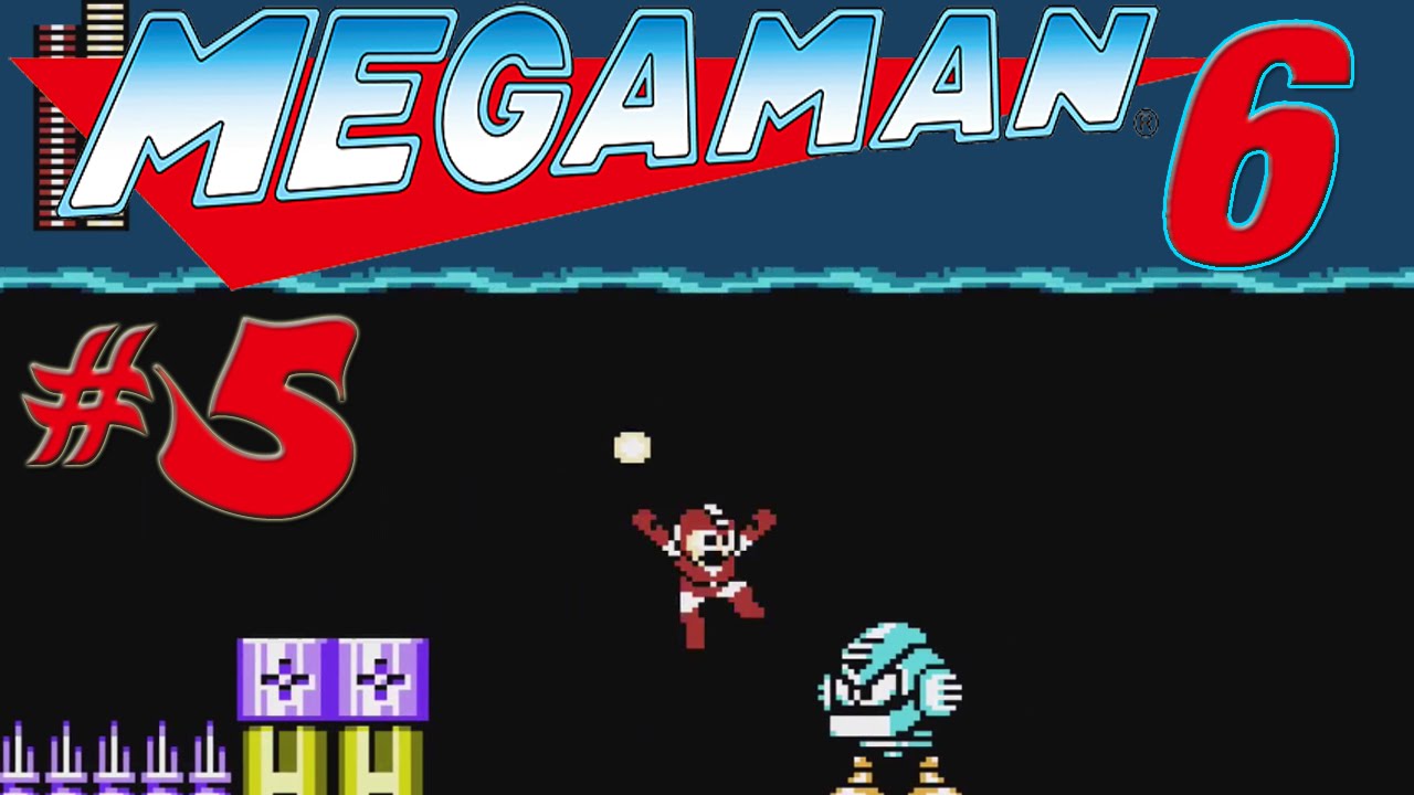 Mega Man Legacy Collection [MM6] - Part 5 - Wasser an der Decke - YouTube