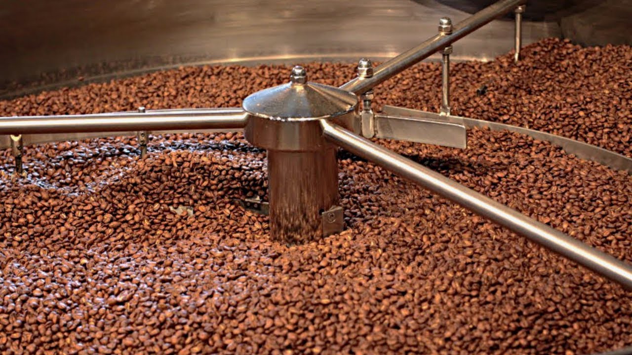 Vi brenner kaffe! - YouTube