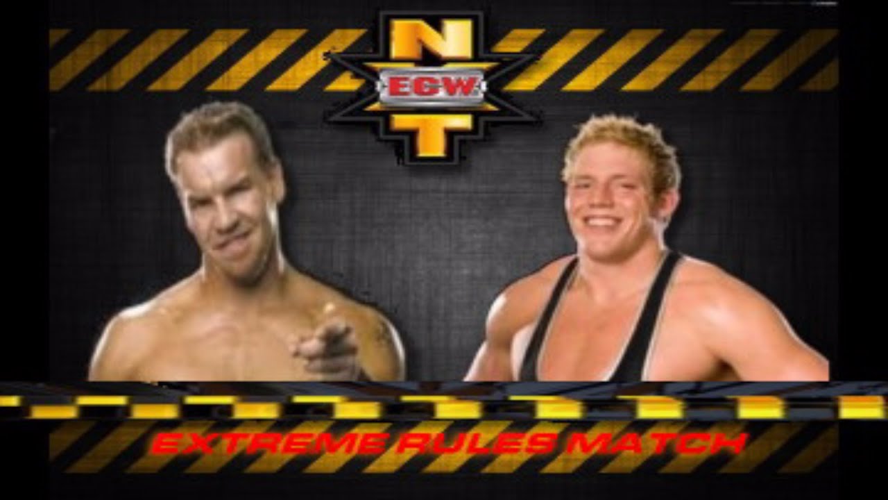 ECW NXT LIVE Main Event Match for Jack Swagger Plus attack in backstage ...