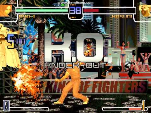 MUGEN - KOF 2001 USA EX and Aztec Dojo Stages - YouTube
