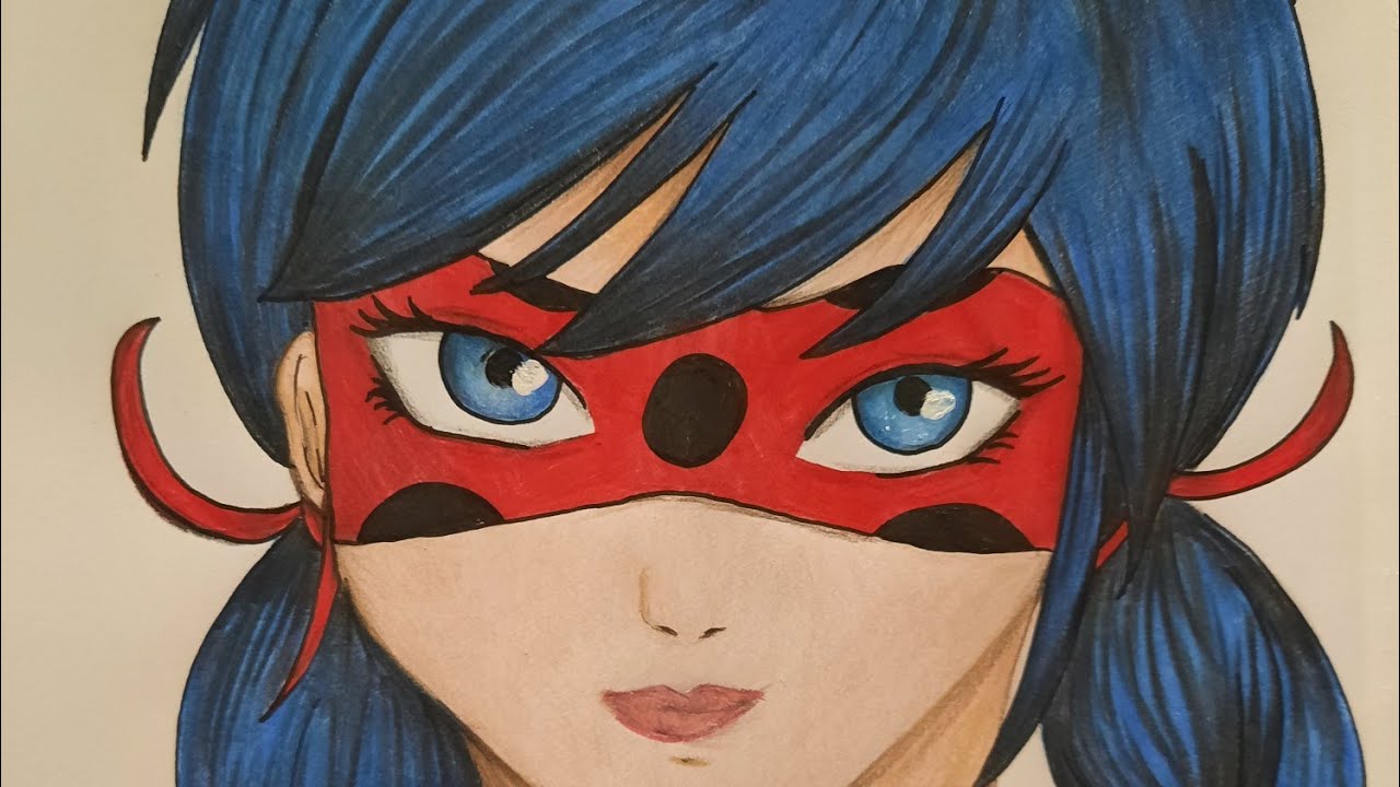 Realism ladybug DRAWING ! - YouTube