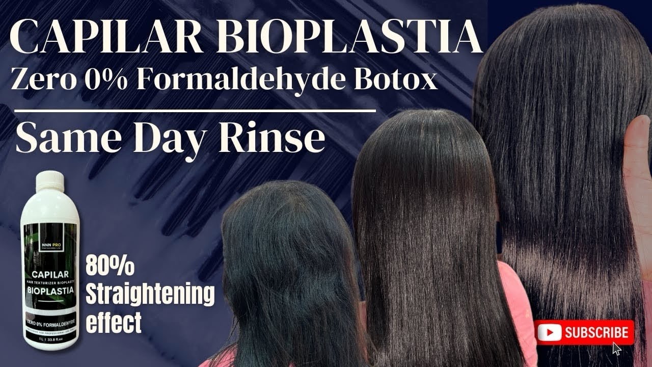 Capilar Bioplastia l 80% Straightening Effect | Same Day Rinse # ...