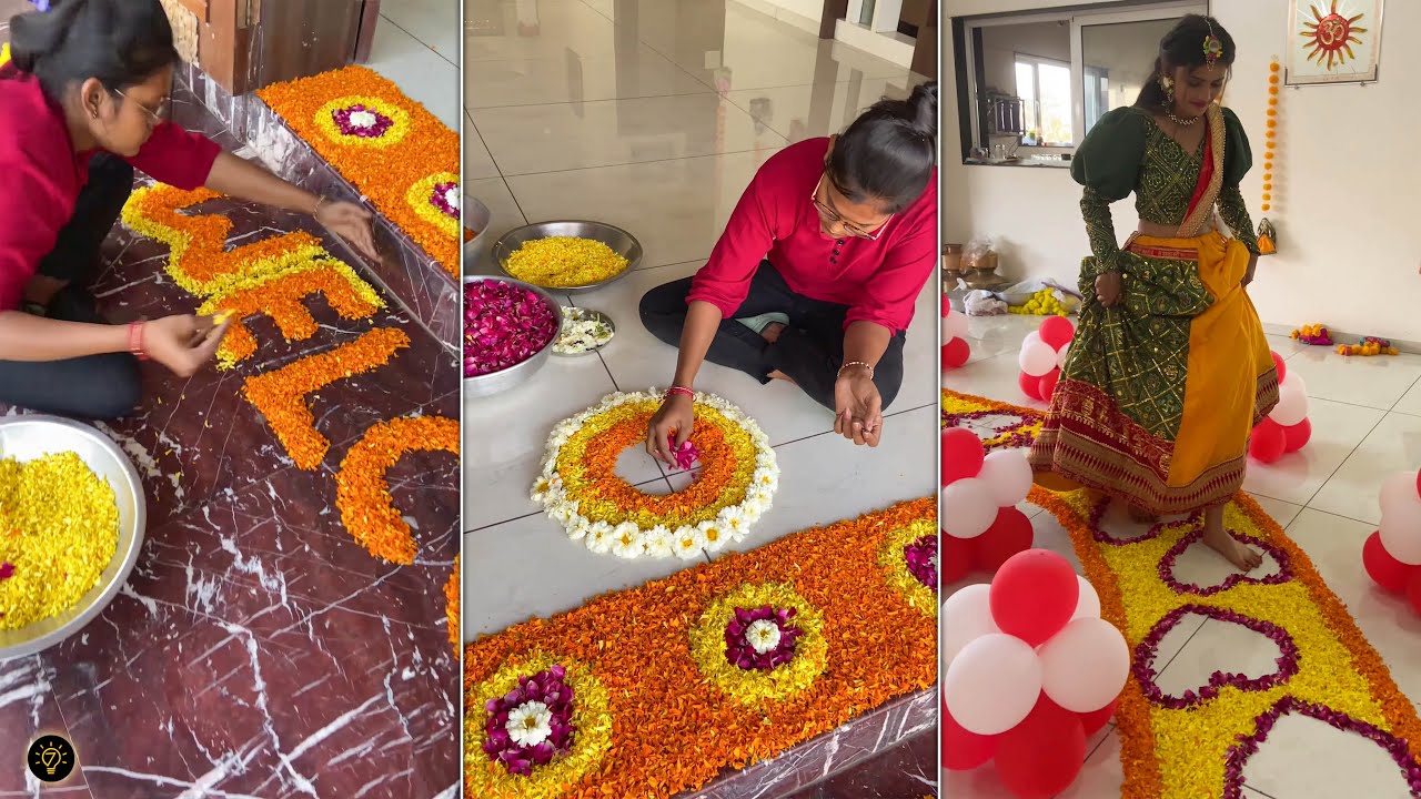 Elegant Decoration - Newly Married Couple/Bride's Welcome Ceremony ...