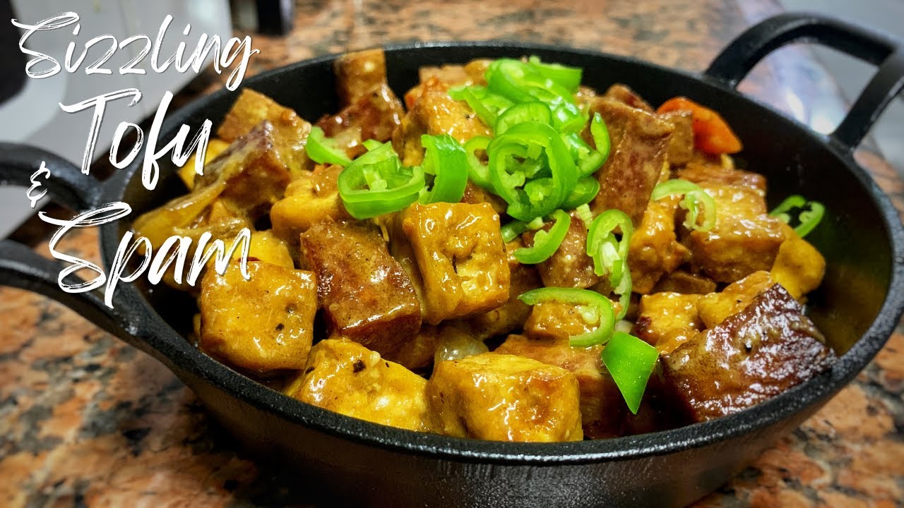 Sizzling Tofu and Spam - YouTube