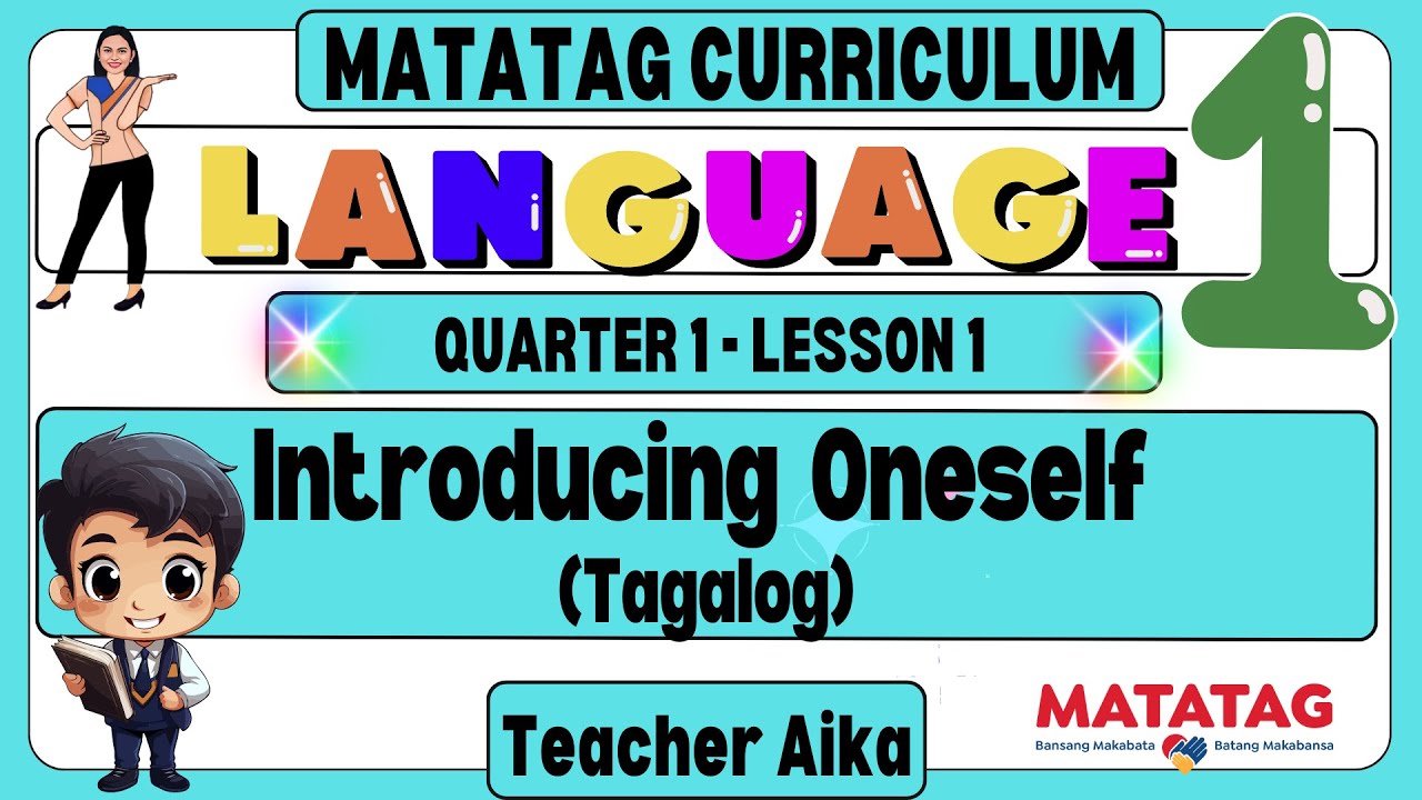 MATATAG Language GRADE 1 QUARTER 1 LESSON 1 Introducing Oneself matatag-language-grade-1-quarter-1-lesson-1-introducing-oneself