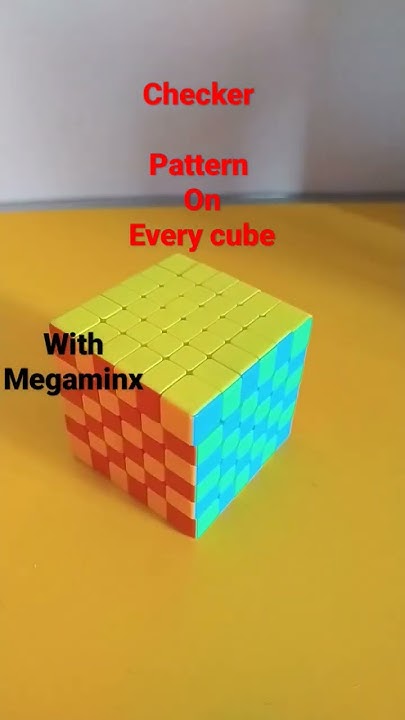 checker in all cubes with megaminx and Pyramid - YouTube