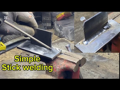 how to learn stick welding in 1 minute - YouTube