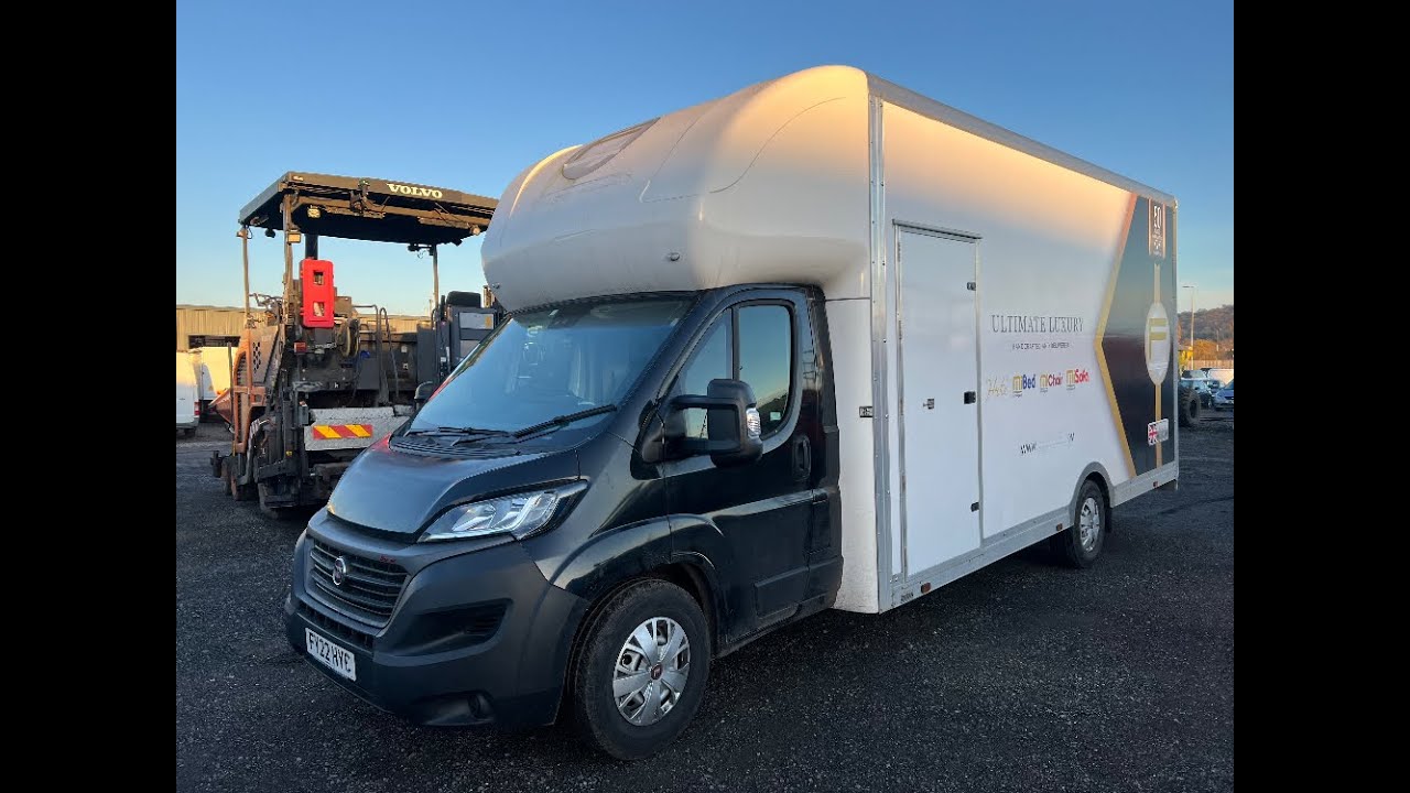 2022 Fiat Ducato 42 Maxi Multijet I 3.5 Ton Luton Van - YouTube
