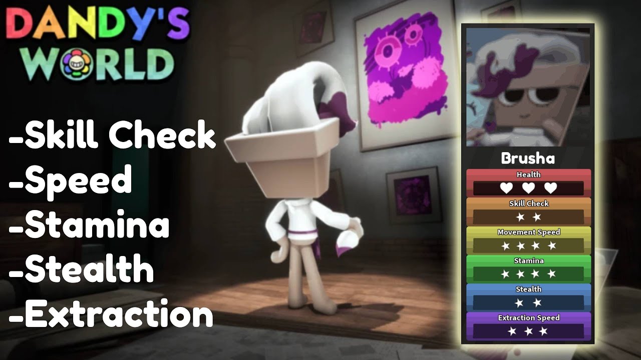 PREDICTING Brusha's Stats and MORE | Roblox Dandy's World - YouTube