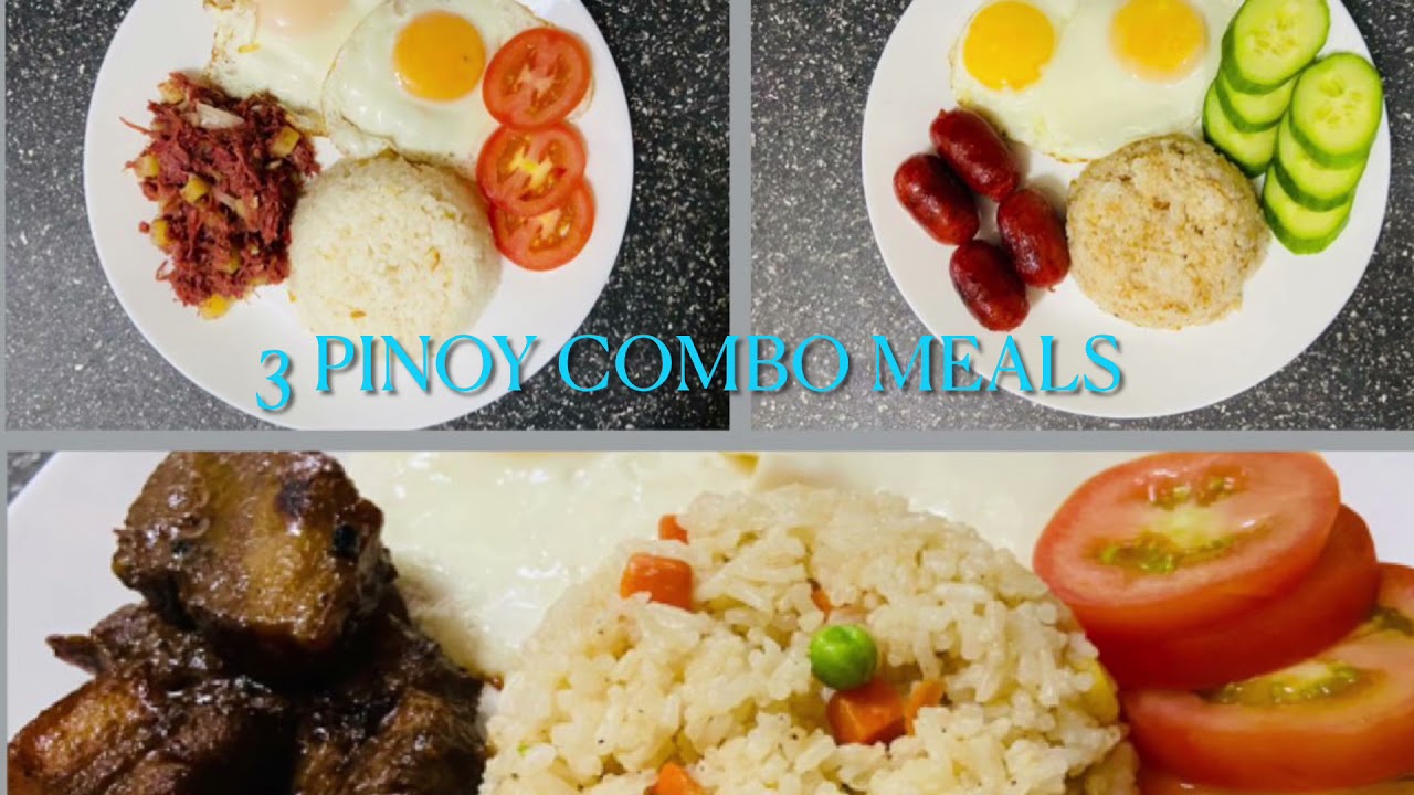 EP#3: Super Sarap Combo Meals / Filipino Breakfast Ideas #silog # ...