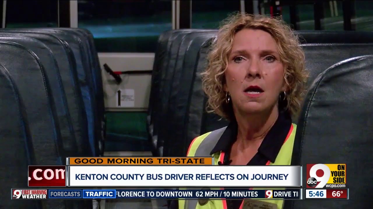 This Kenton County school bus driver has become a fixture of her ...