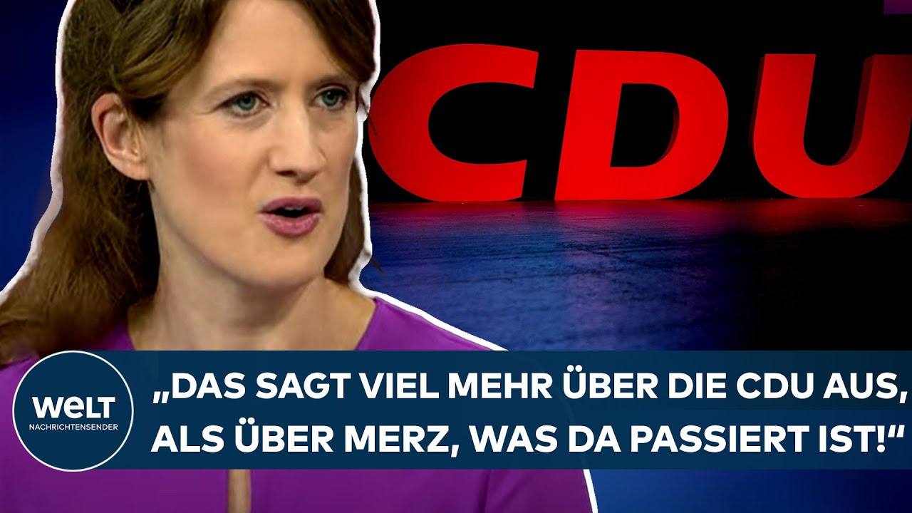 JENNIFER WILTON: "Das sagt viel mehr über die CDU aus, als über Merz ...
