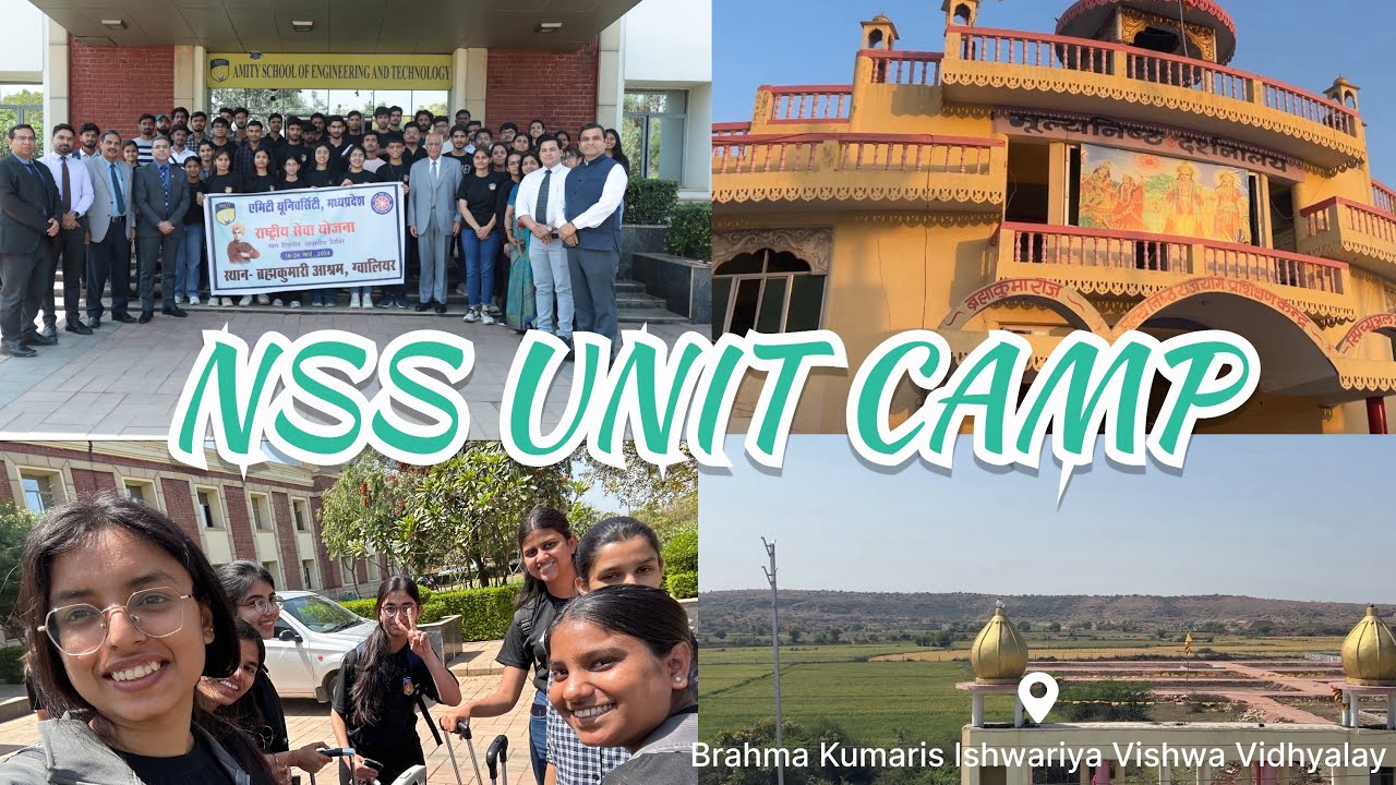 NSS Camp Day 1 | 📍Malanpur | 7 days nss unit camp | DIVYA DHINGRA | # ...