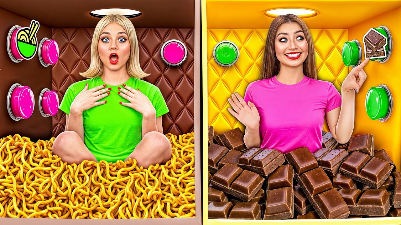 1000 Mystery Buttons Challenge | Only 1 Lets You Escape by Funny DO ...