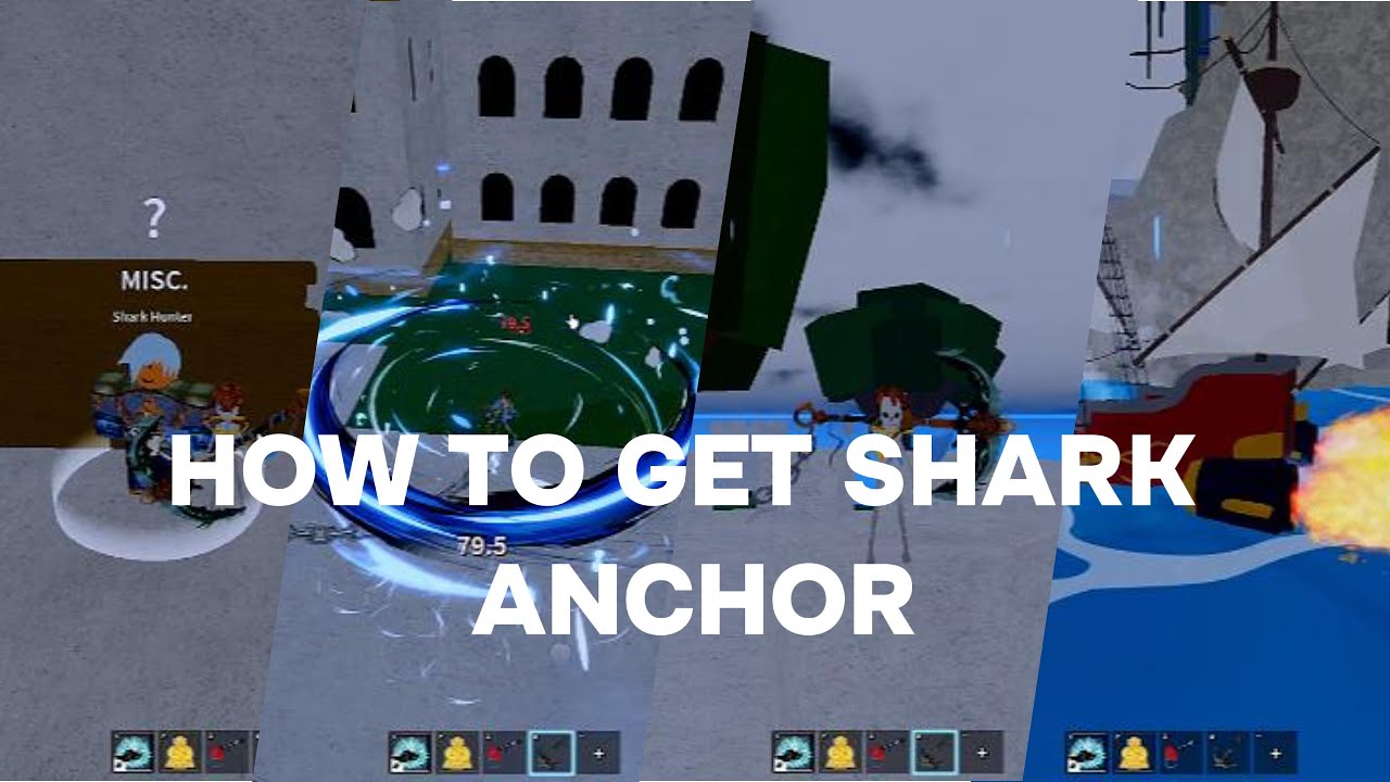 HOW TO GET NEW *SHARK ANCHOR* AND SHOWCASE - YouTube