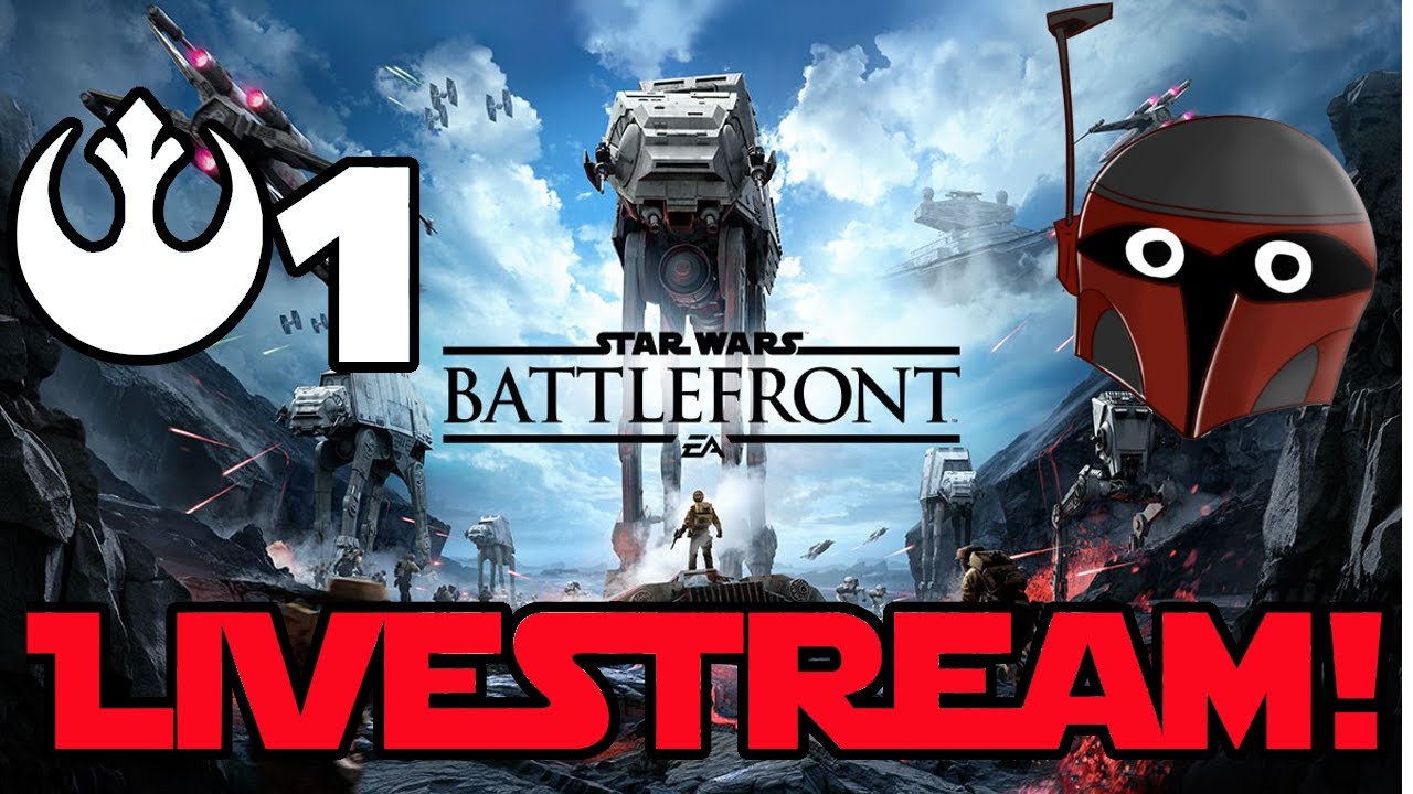Django's Star Wars Battlefront Livestream Part 1 - YouTube