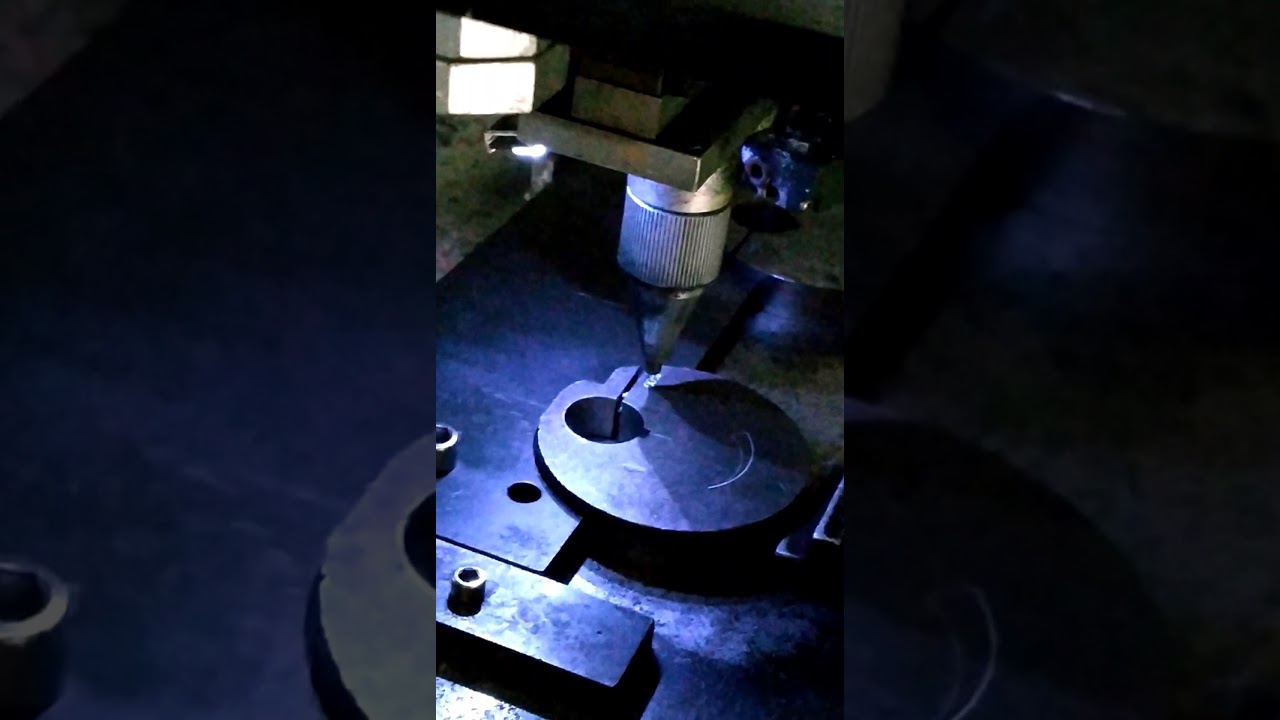 Making eccentric block with full automatic machine - YouTube