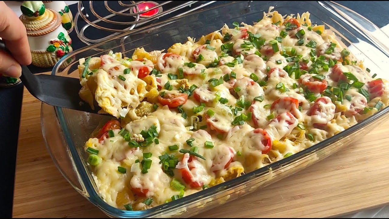 Fantastisches Pasta Rezept. Sehr schnell und sehr lecker. - YouTube