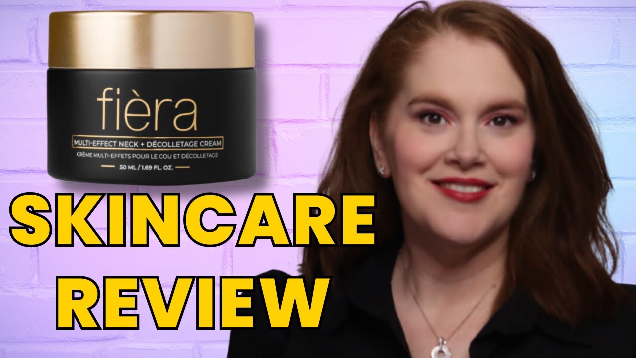 Fiera Skincare Designed for Over 40 Skin! - YouTube