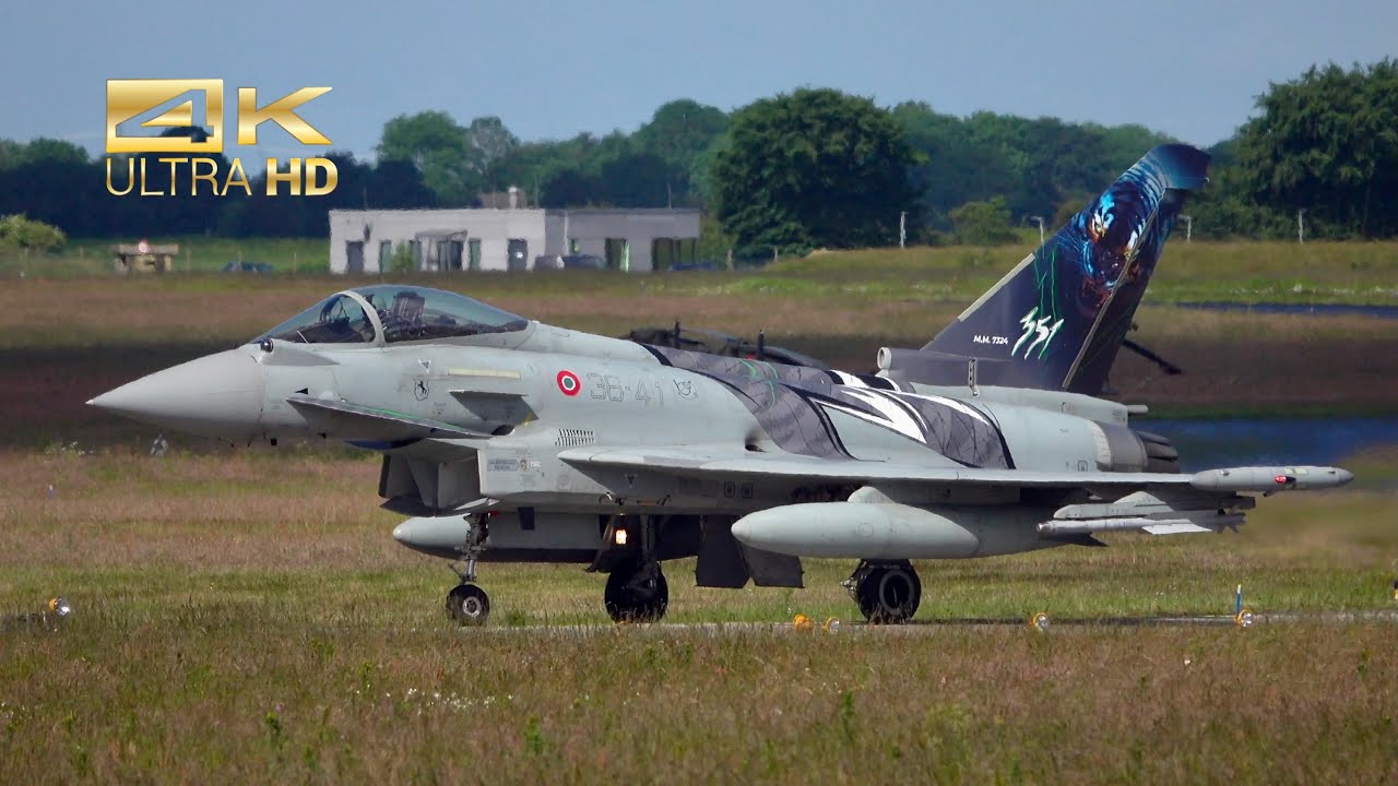 2 Eurofighter Typhoon from the Italian Air Force MM7331 MM7324 ...