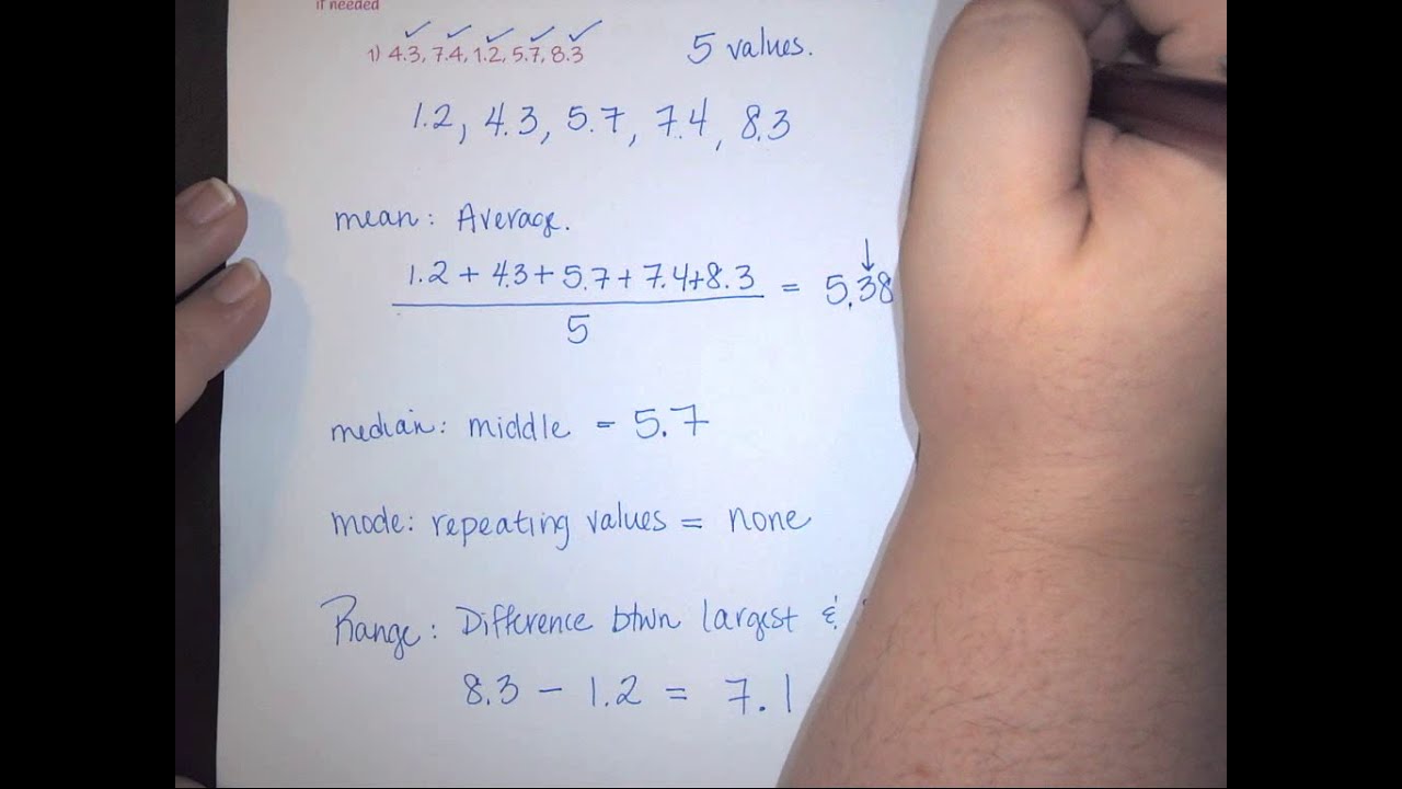 Statistics - Foundations of Mathematics - YouTube