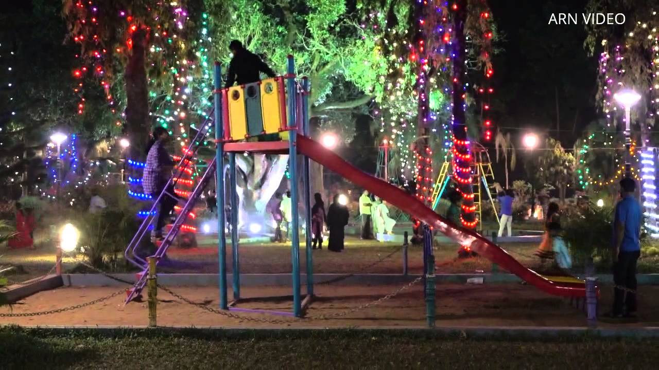 Subash Park Kochi Night View - YouTube