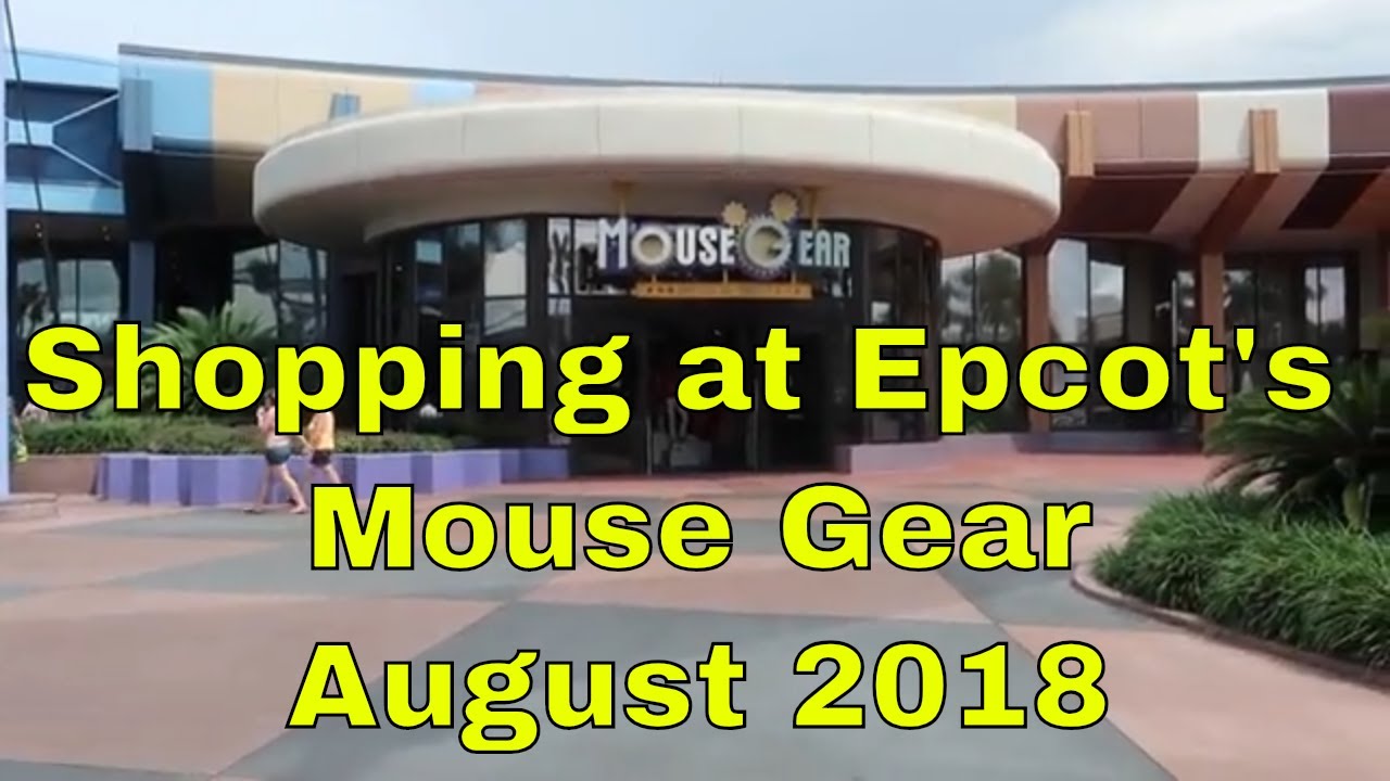 Epcot's Mouse Gear - Shopping with Jenna - YouTube