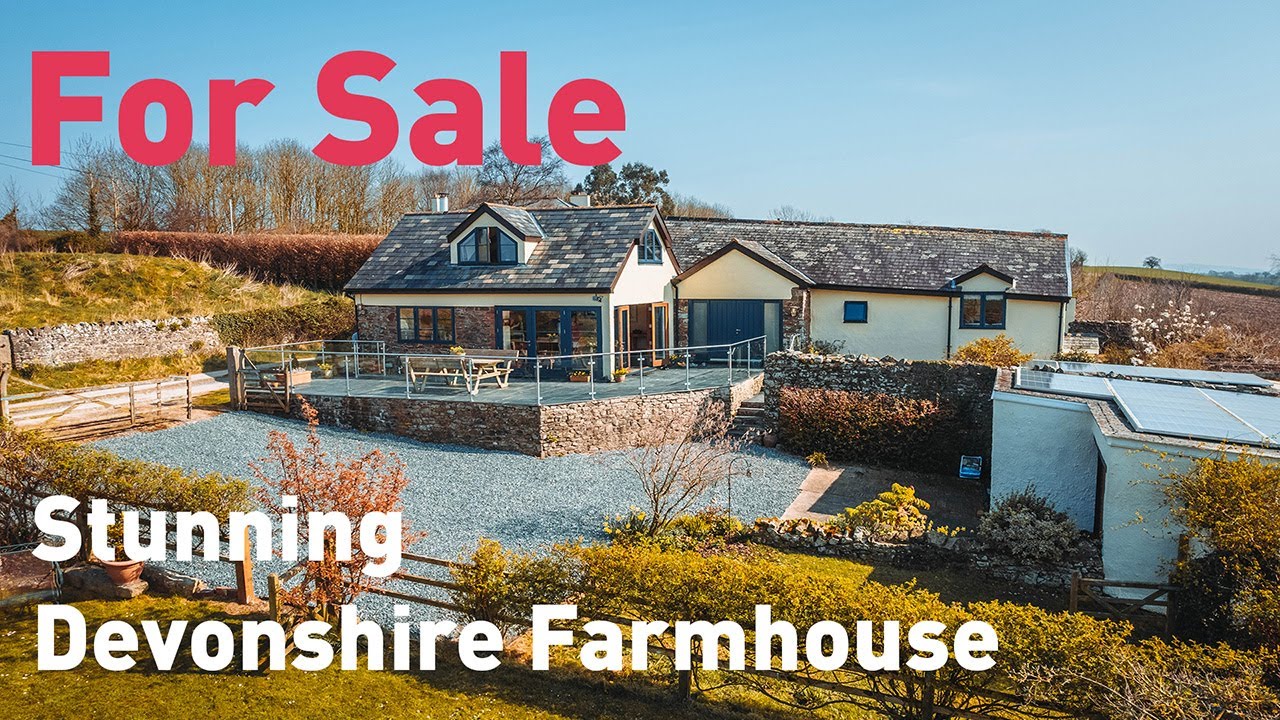 Property Tour | Beautiful Devon Farmhouse with 2 holiday cottages, 6 ...