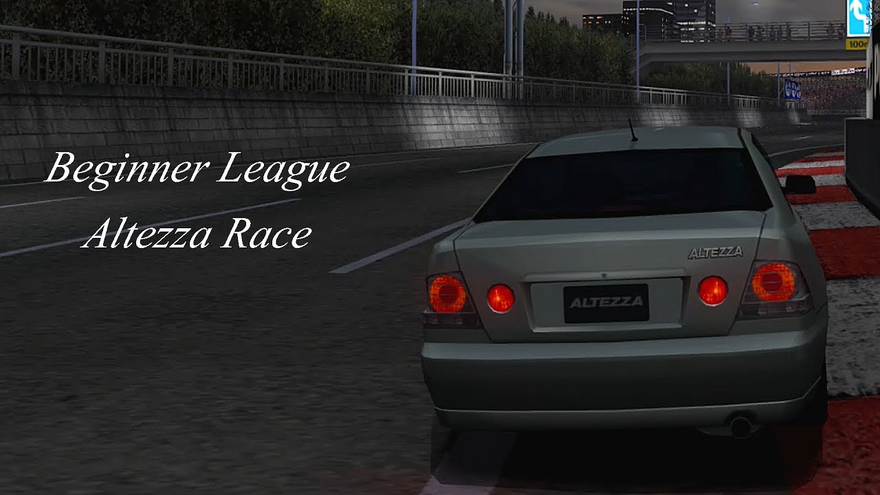 Gran Turismo 3 - Beginner League - Altezza Race - YouTube