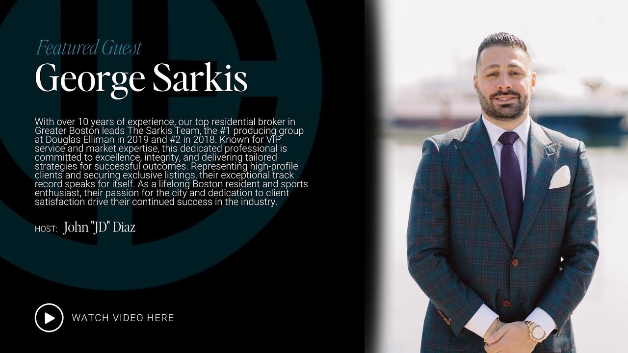 From Boston to Big Leagues: George Sarkis on His Journey and the $41M Deal - YouTube