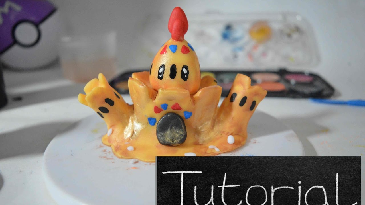 Pokemon Palossand alola pokemon sun -moon polymerClay - YouTube