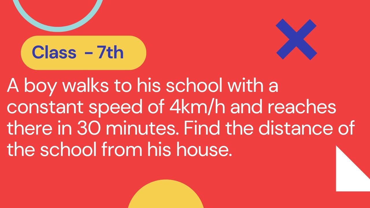 motion numerical question 1 | class 7th | science #7thclassscience # ...