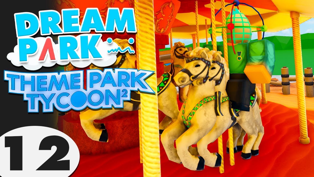 I Built the *FIRST* FLAT RIDE In My DREAM PARK! - #12 - YouTube