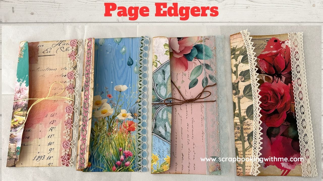 NEW PAGE EDGERS WITH DOUBLE POCKETS FROM JUNK MAIL ~ QUICK AND EASY ...