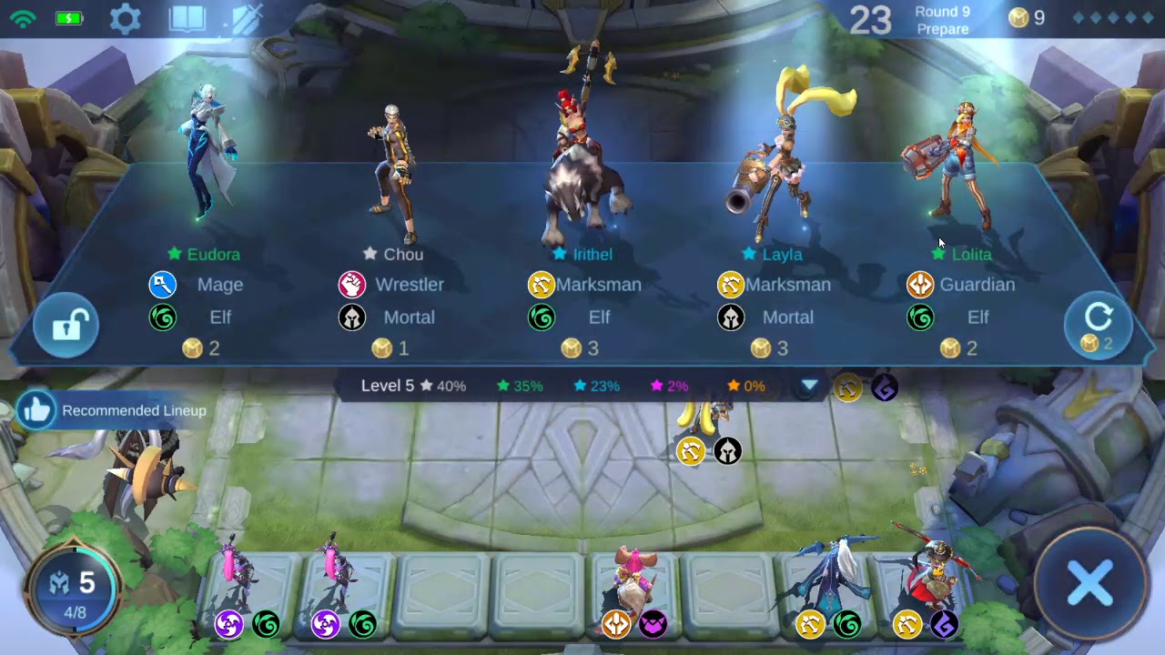 Magic chess bang bang. Elf just too good. how to win every game. - YouTube