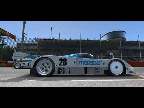 Insane Acceleration and Exhaust | Mazda 787B | Autodromo Nazionale ...