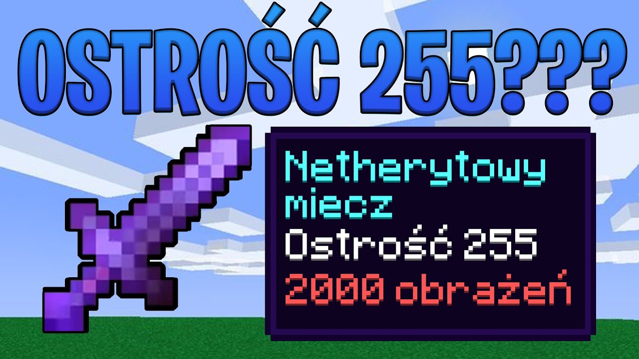 Jak ENCHANTOWAĆ na 255 w MINECRAFT??? - YouTube