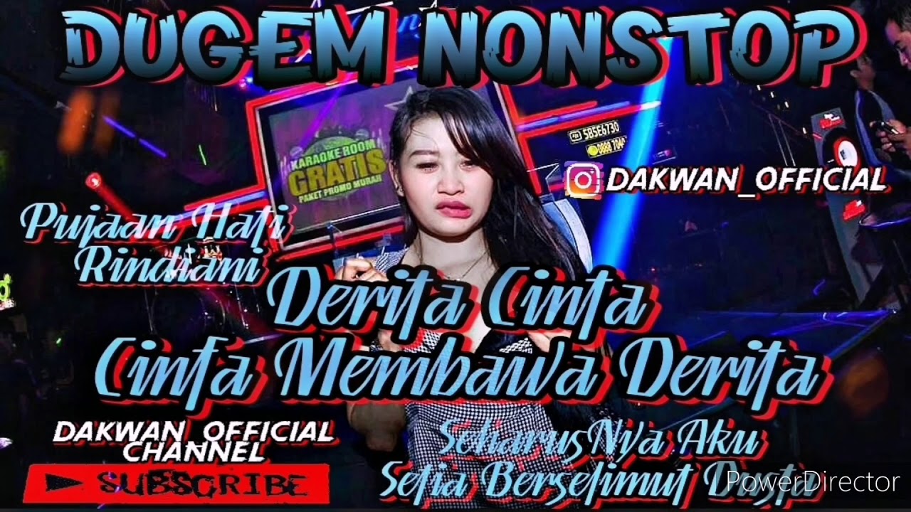 DUGEM NONSTOP DERITA CINTA_ CINTA MEMBAWA DERITA ™ KTV STYLE 2021 - YouTube