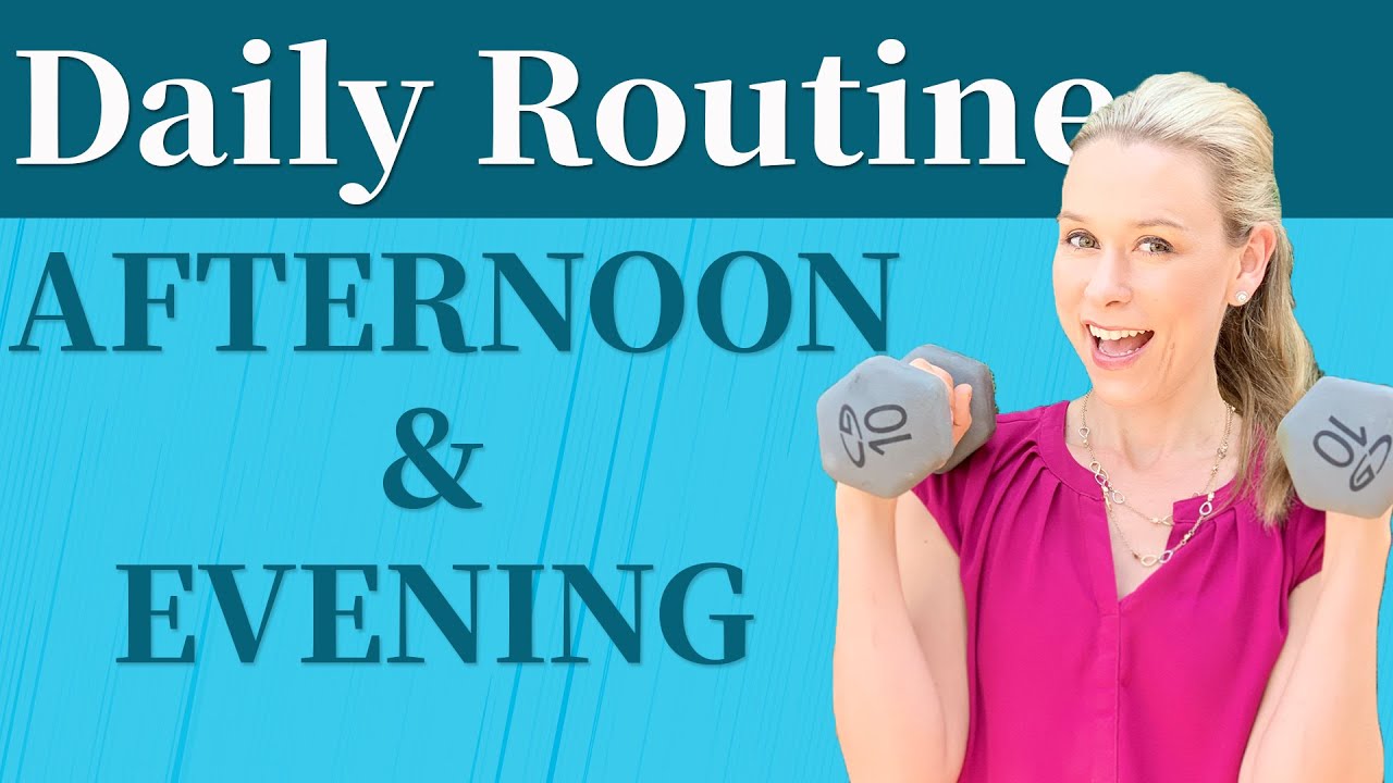 Daily routine 2 | Afternoon and Evening Routine | Learn Daily English ...