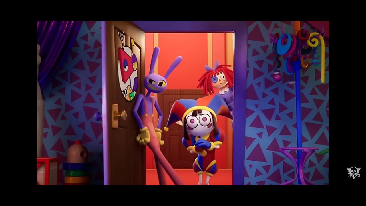 the amazing digital circus: Zooble Gives Gangle a new mask - YouTube