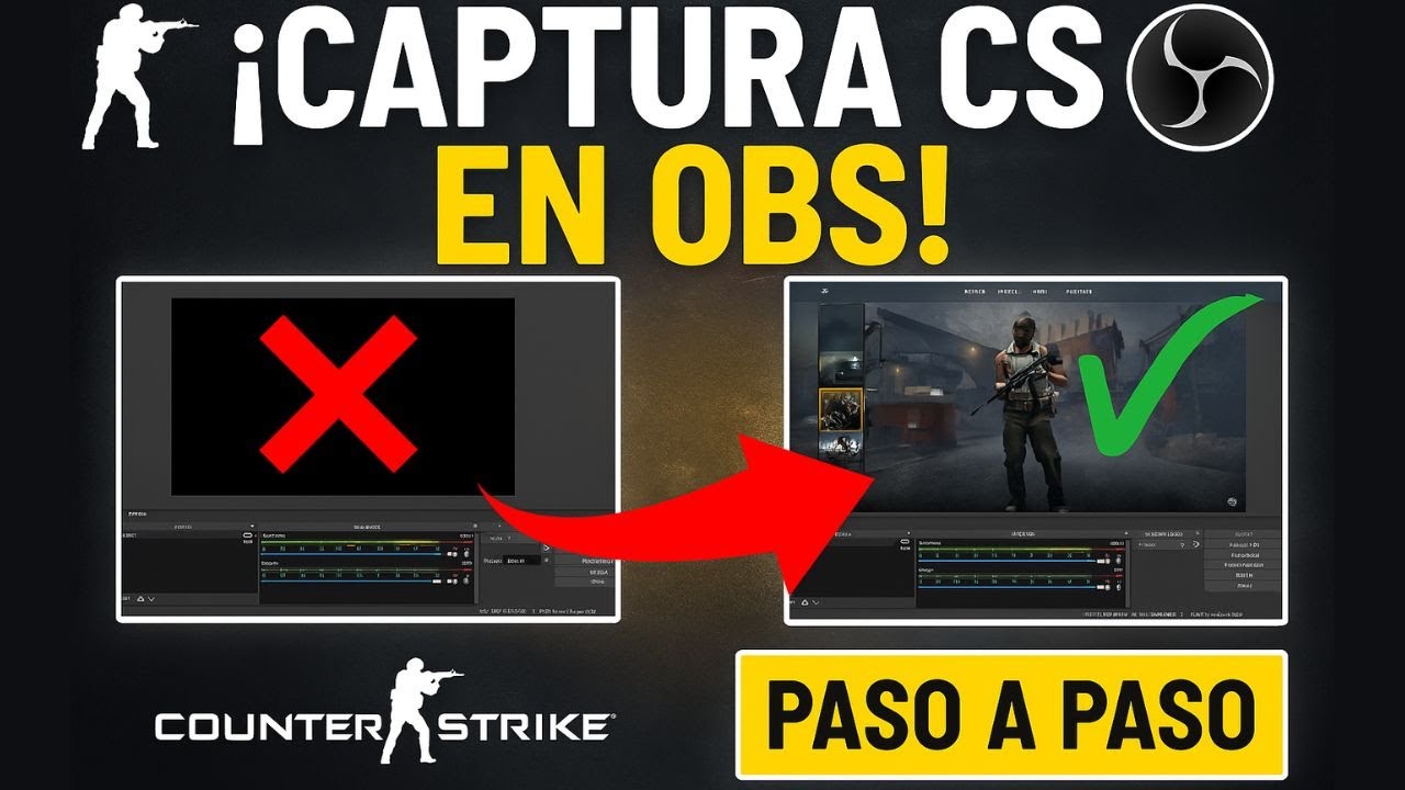 SOLUCIÓN RÁPIDA: Cómo Capturar CS2 en OBS! - YouTube