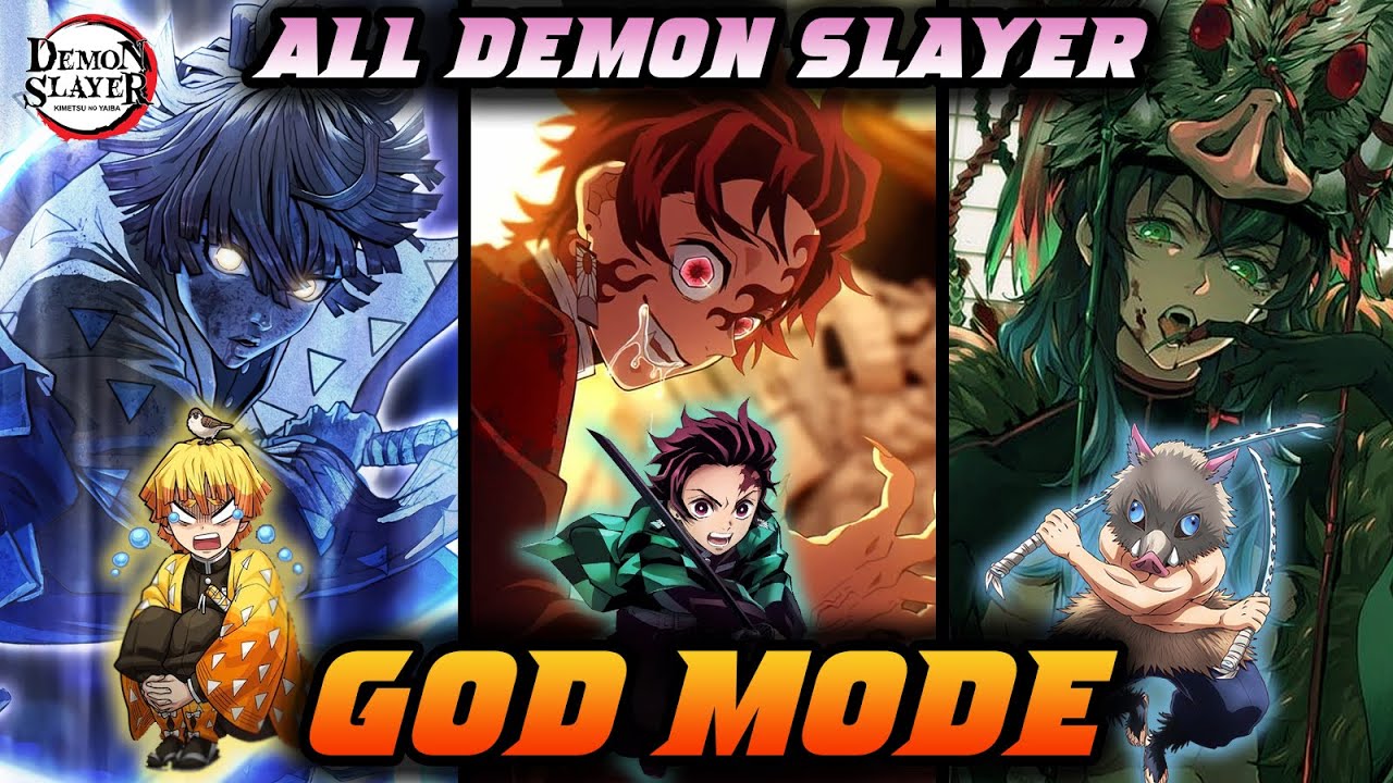 ⚠️Spoiler Warning⚠️Kimetsu No Yaiba (Demon Slayer) in God Mode - YouTube