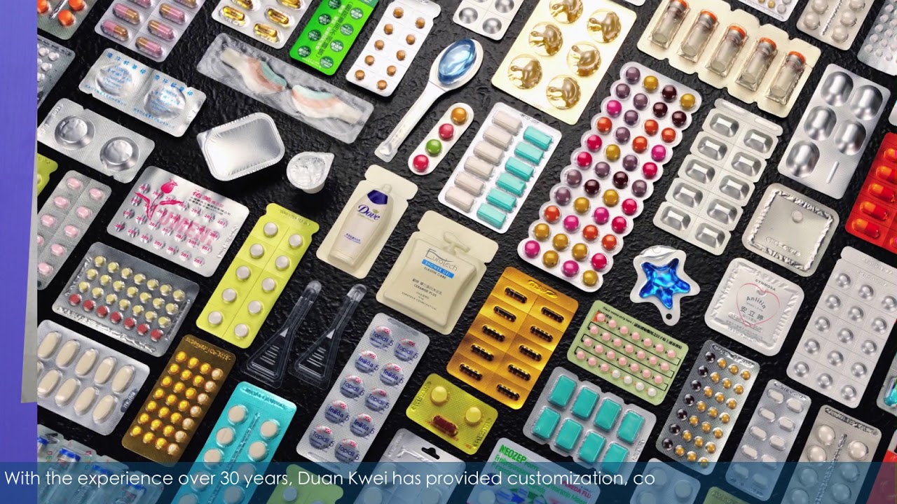 Taiwan Blister Packing Machine Manufacturer - Duan Kwei Machinery - YouTube