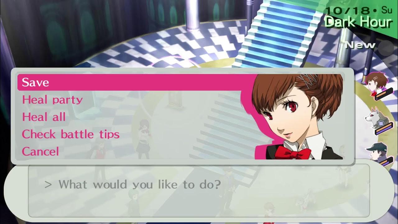 Persona 3 portable Femc route - YouTube